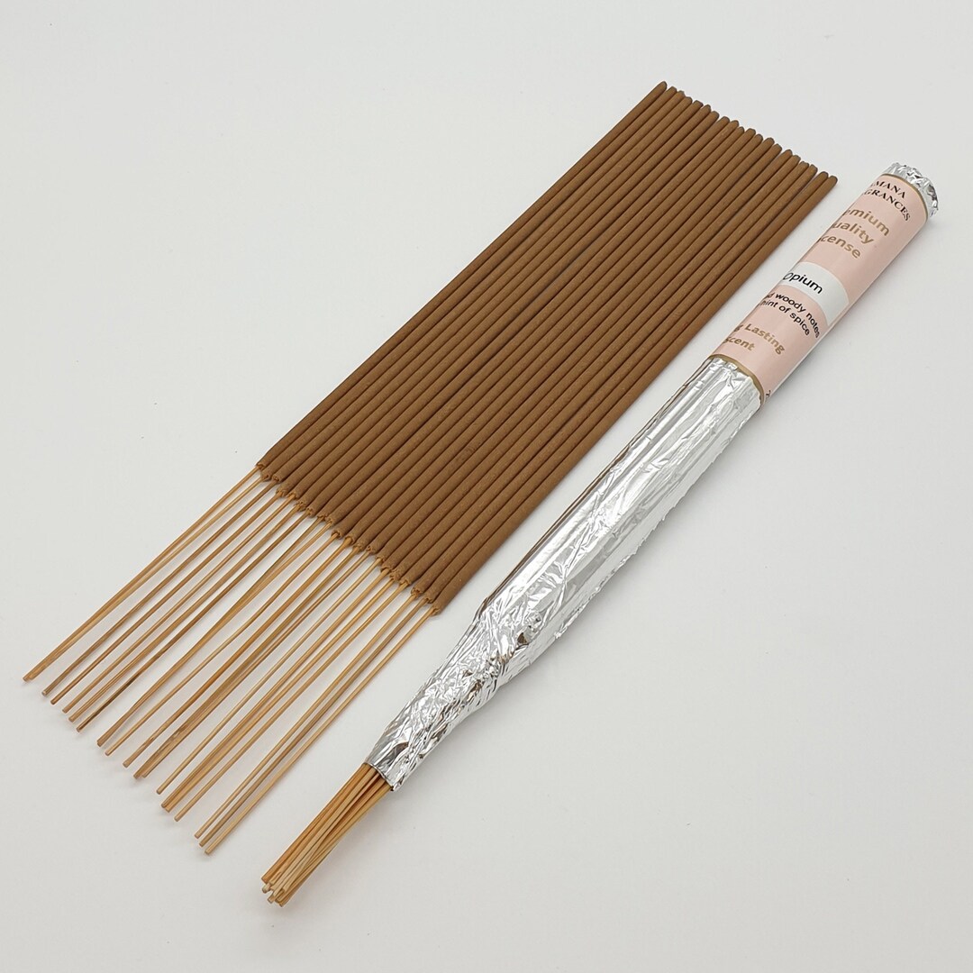 60 X Opium Long Burning Incense Sticks - Etsy
