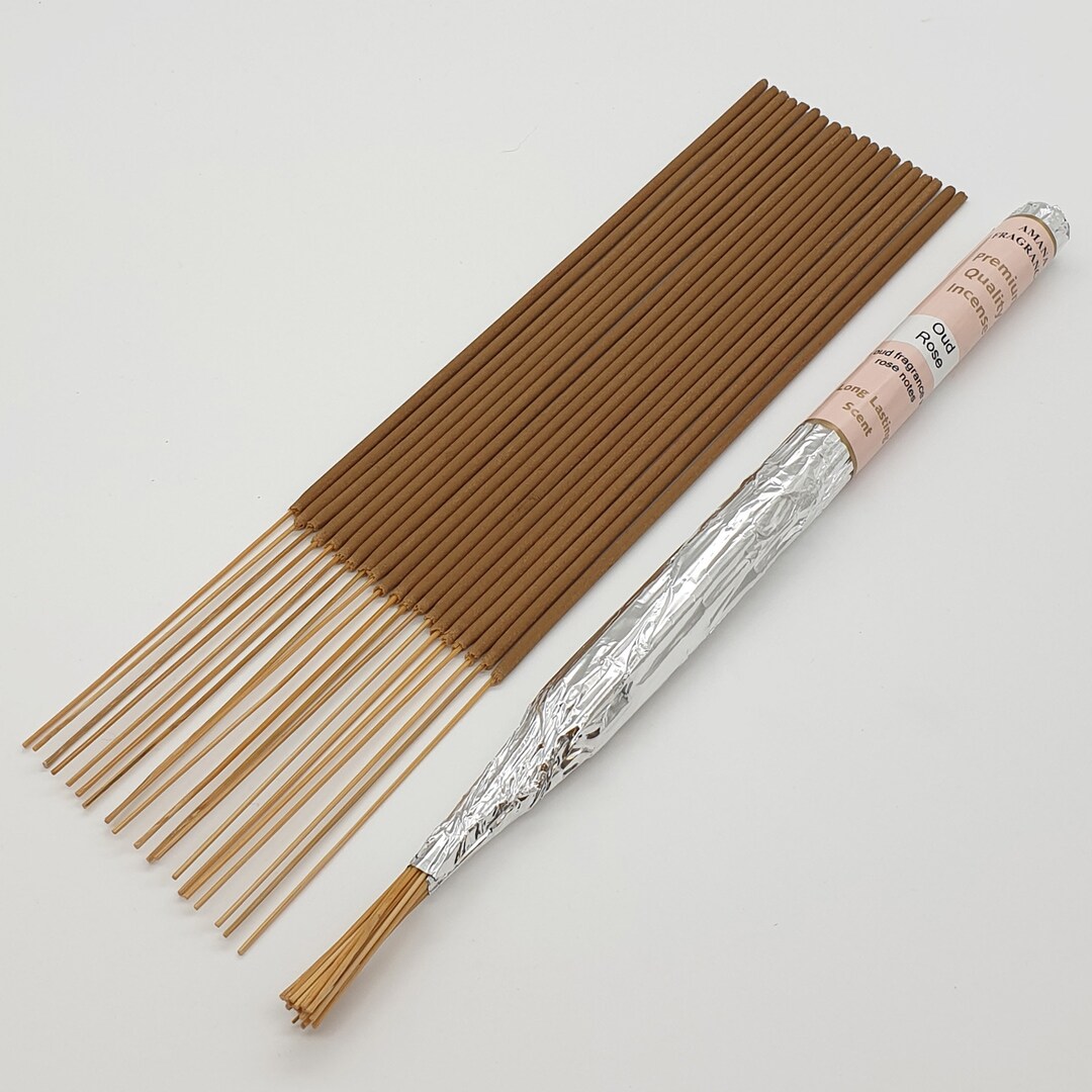 60 X Oud Rose Long Burning Incense Sticks - Etsy Canada