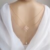 Pearl Bridal Back Necklace: Elegant Dress Attachment - Etsy