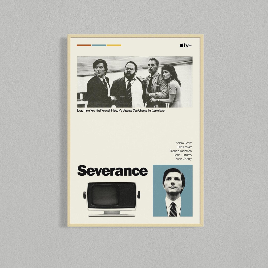 Severance Poster | Film Posters | Minimalist Movie Poster | Digital ...
