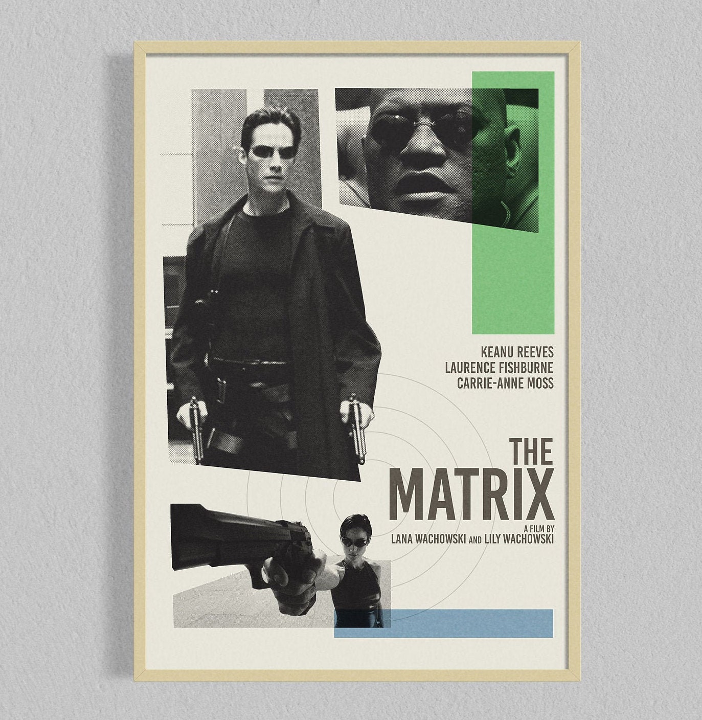 The Matrix Minimalist Poster