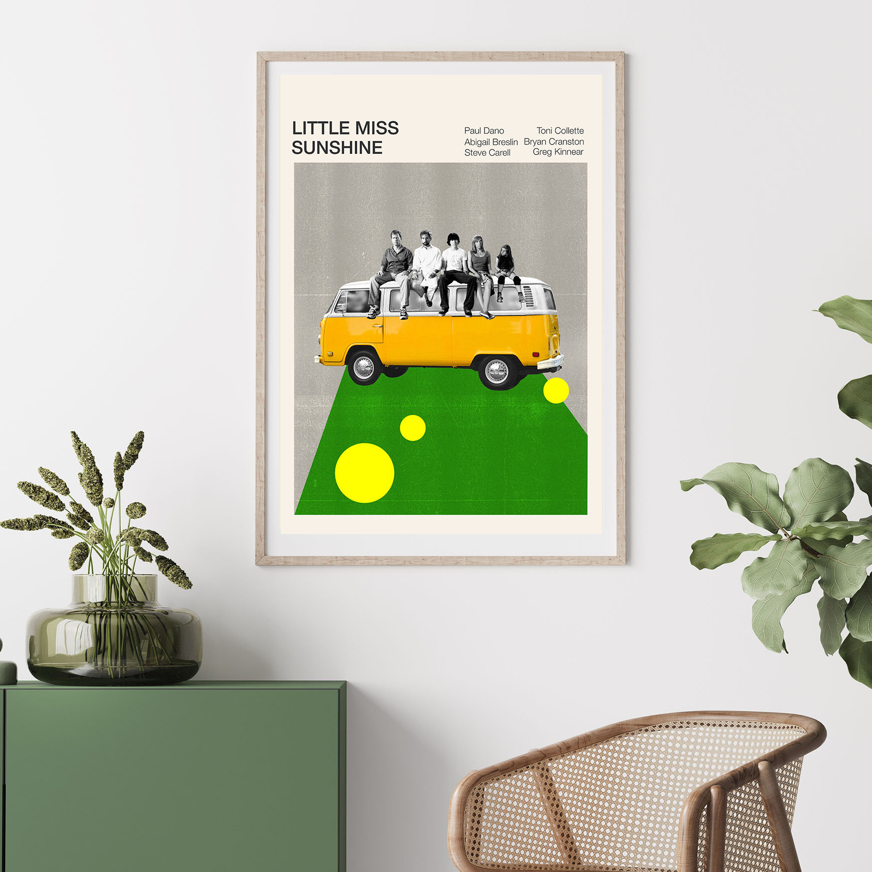 Little Miss Sunshine Movie Poster: Mid-century Modern Film Art (digital ...