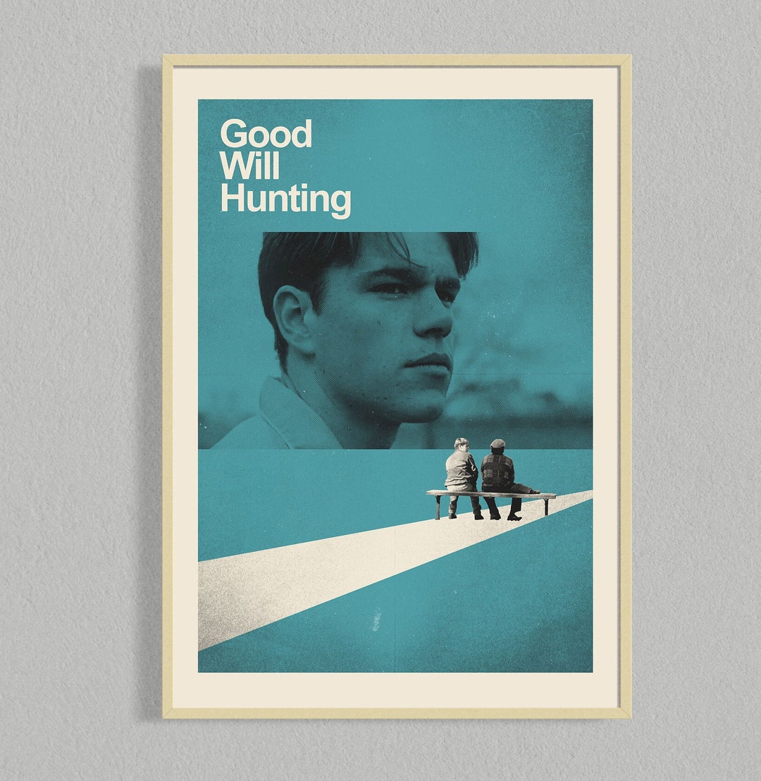 Good Will Hunting Movie Poster | Film Posters | Minimalist Movie Poster ...