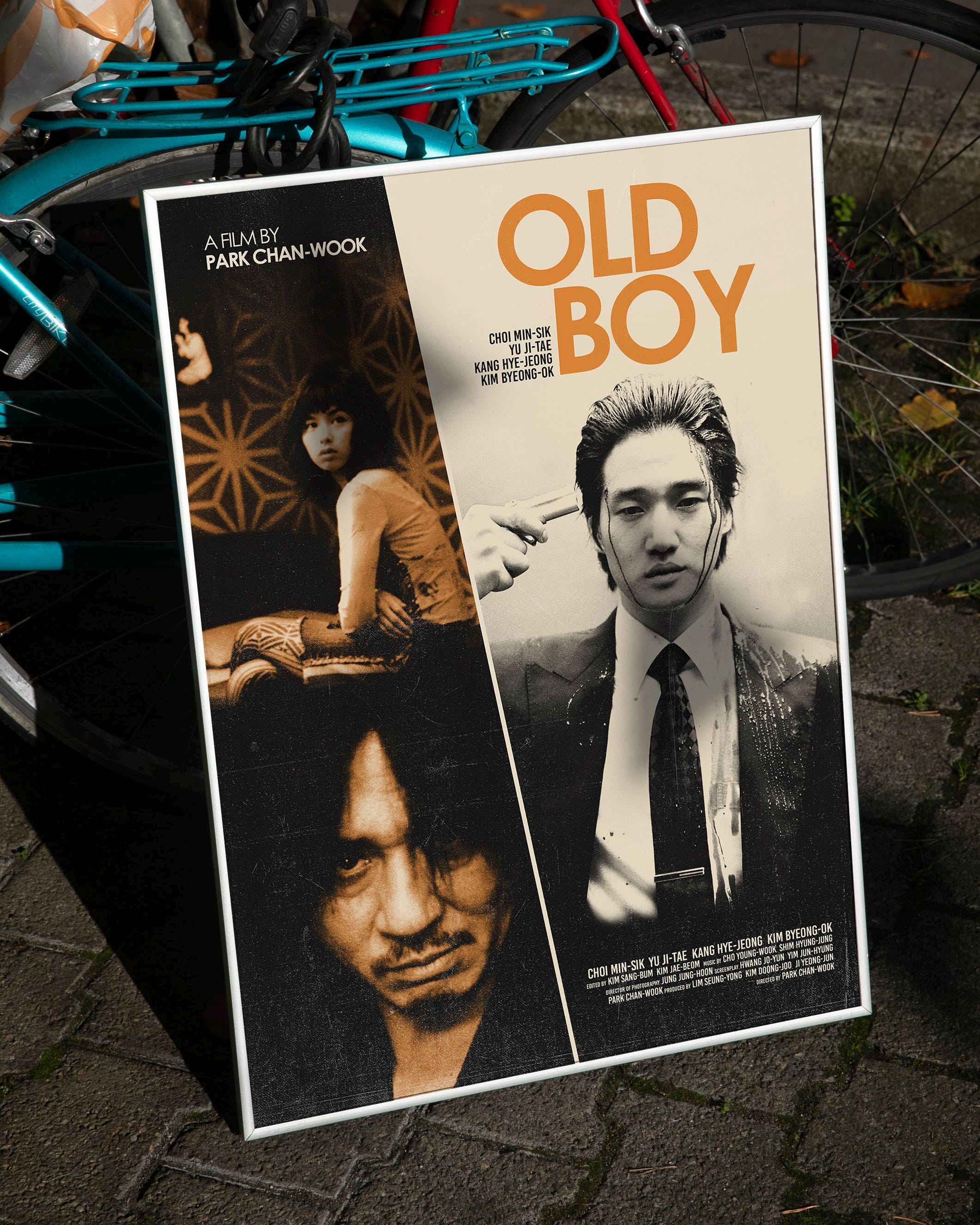 Oldboy Movie Poster | Film Posters | Minimalist Movie Poster | Digital ...