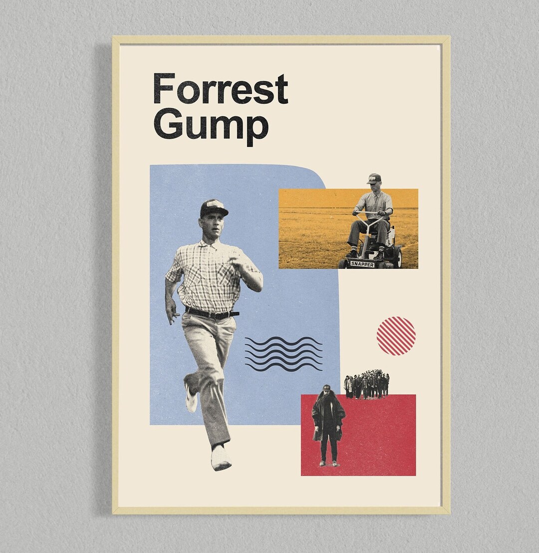 Forrest Gump Movie Poster | Film Posters | Minimalist Movie Poster ...