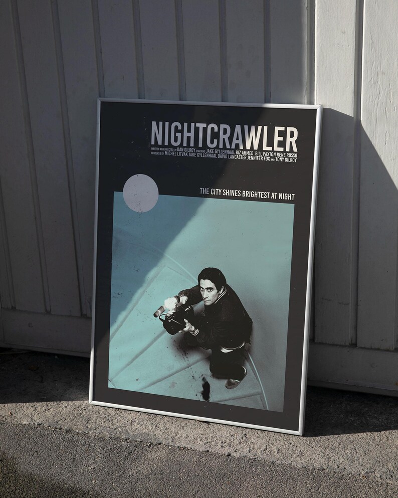 Nightcrawler Movie Poster | Film Posters | Minimalist Movie Poster ...
