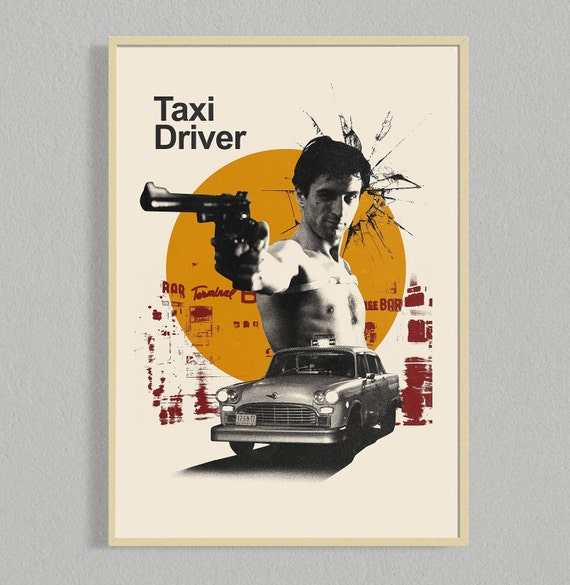 Taxi Driver Poster Guns