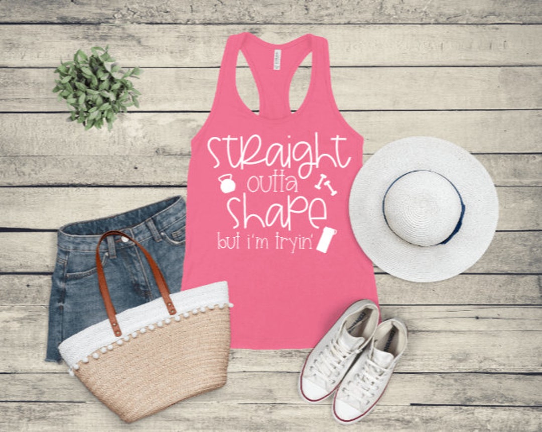 Straight Outta Shape - Etsy