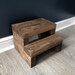 Small Wooden 2 Tier Hop up Stool Childs Naughty Step Plant Stand - Etsy UK