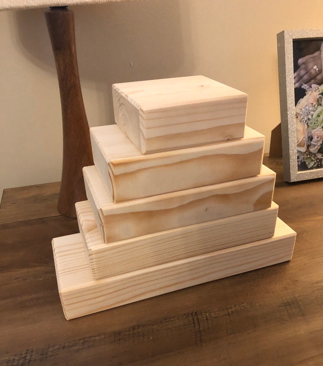 Chunky Wooden Blank Blocks | Craft and Signs | Square and Rectangle ...