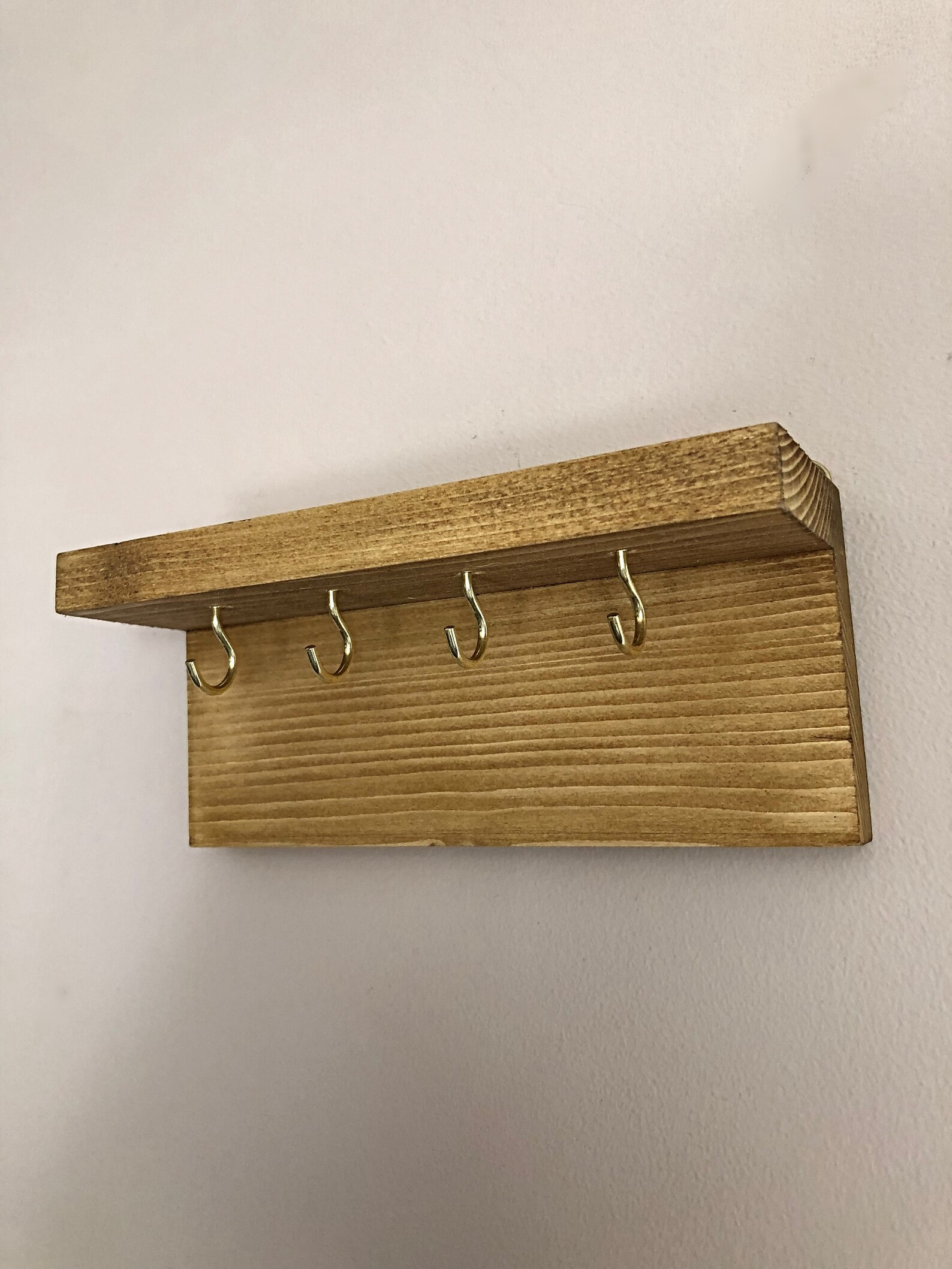 Wall Mounted Key Organiser Car Key Tidy With Display Shelf - Etsy UK