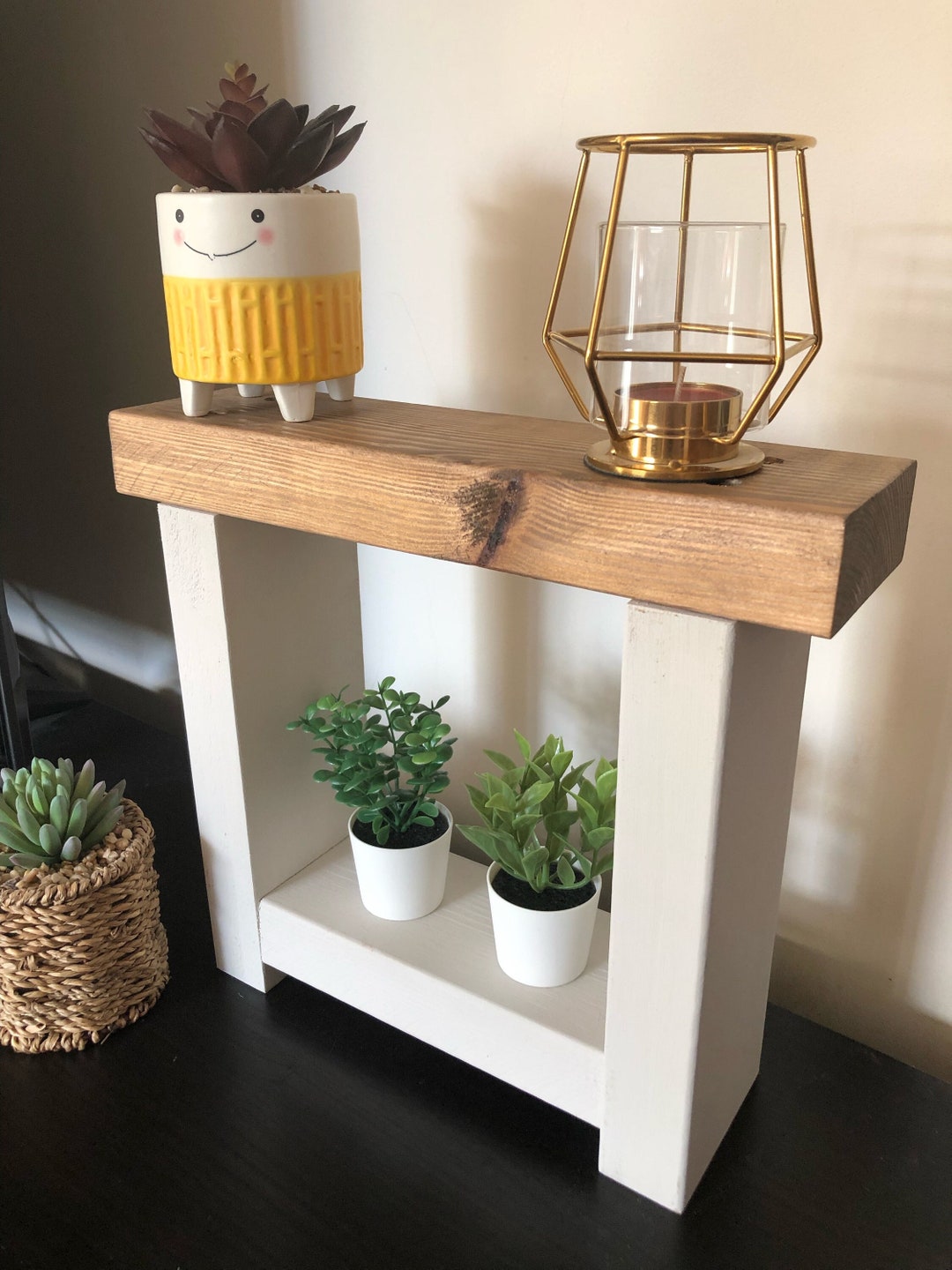 Square Countertop Riser Kitchen Stand Bathroom Shelf Cornforth White ...