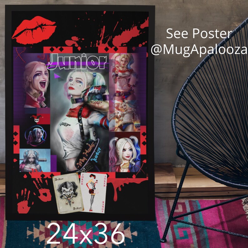 Harley Quinn Mug Personalized Harley Quinn Coffee Mug - Etsy