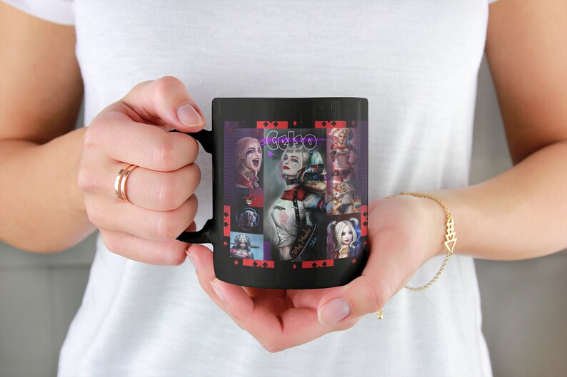 Harley Quinn Mug Personalized Harley Quinn Coffee Mug - Etsy