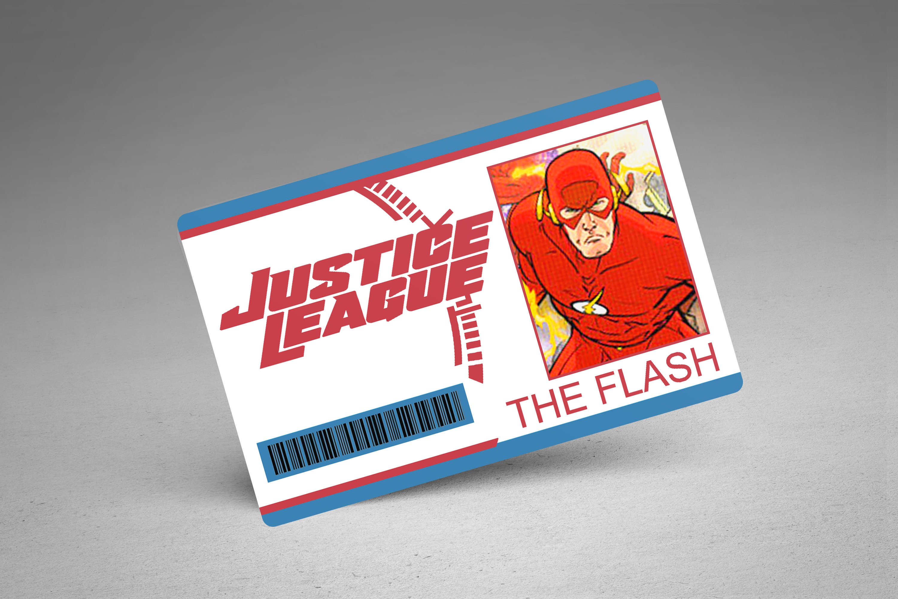 Justice League ID Badge DC Comics Batman Superman Aquaman the Flash ...