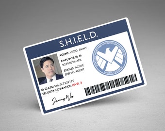 Shield Id Badge - Etsy
