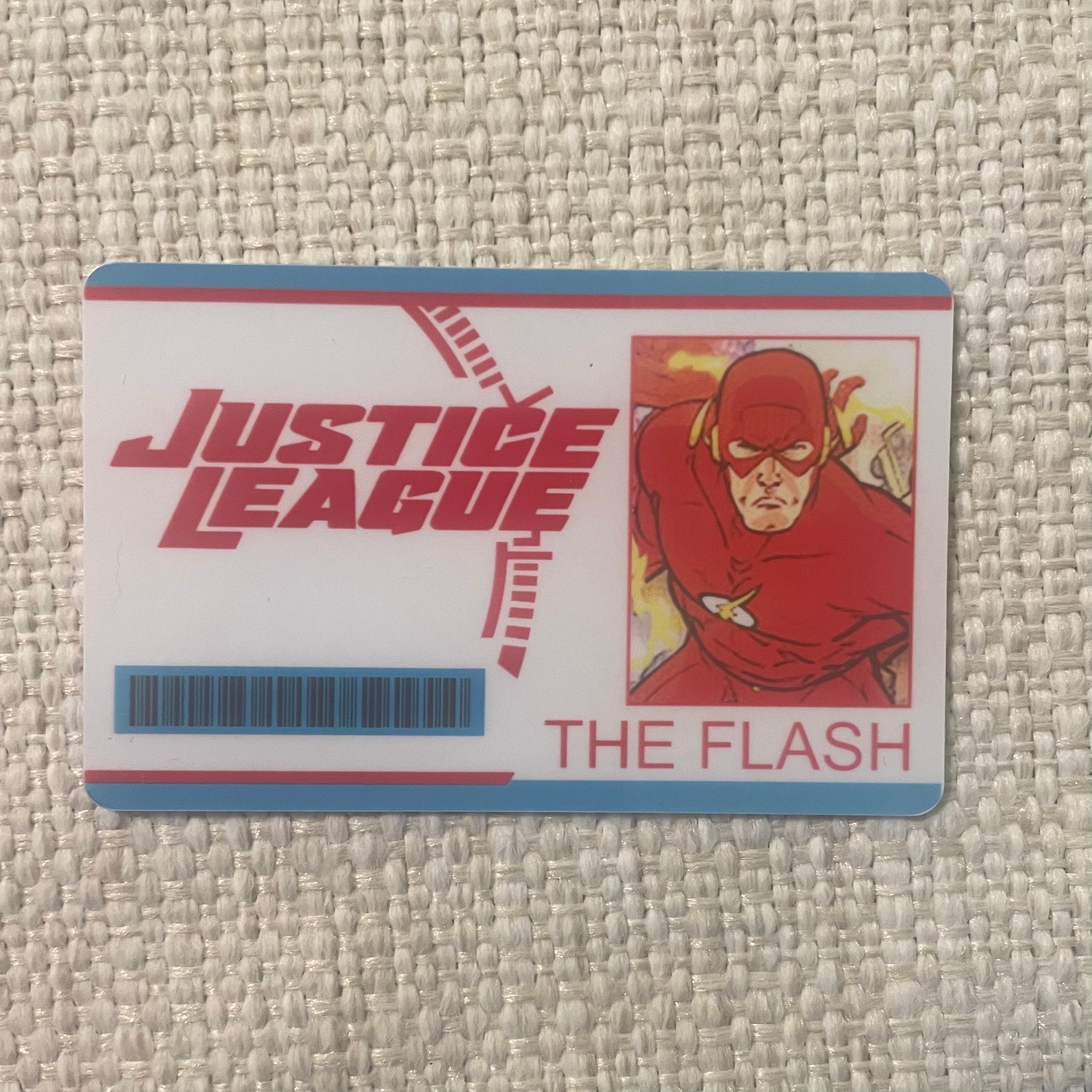 Justice League ID Badge DC Comics Batman Superman Aquaman the - Etsy