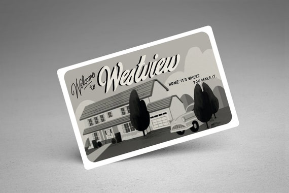 Wandavision Westview City Sign - Etsy