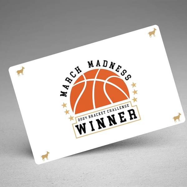 March Madness Bracket Trophy - Etsy
