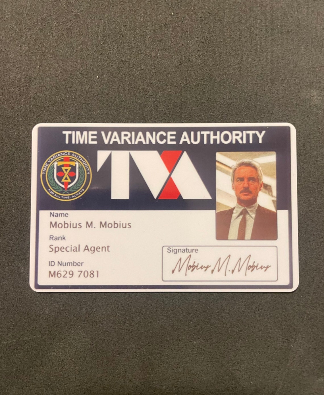 TVA ID Badge Loki Marvel Time Variance Authority Badge - Etsy