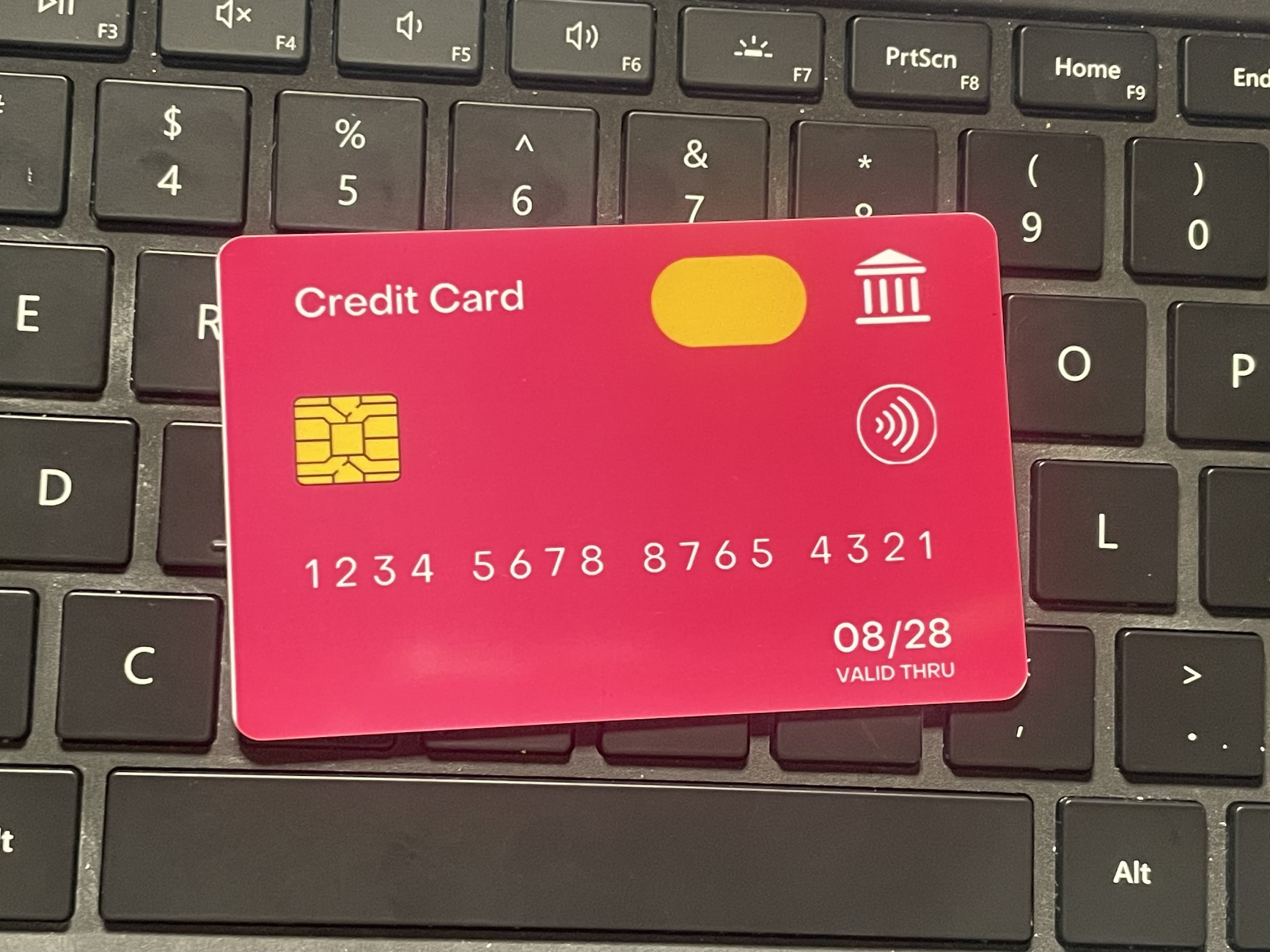 Custom Kid Play Credit Card | Play Bank Card | Make Believe Bank Card ...