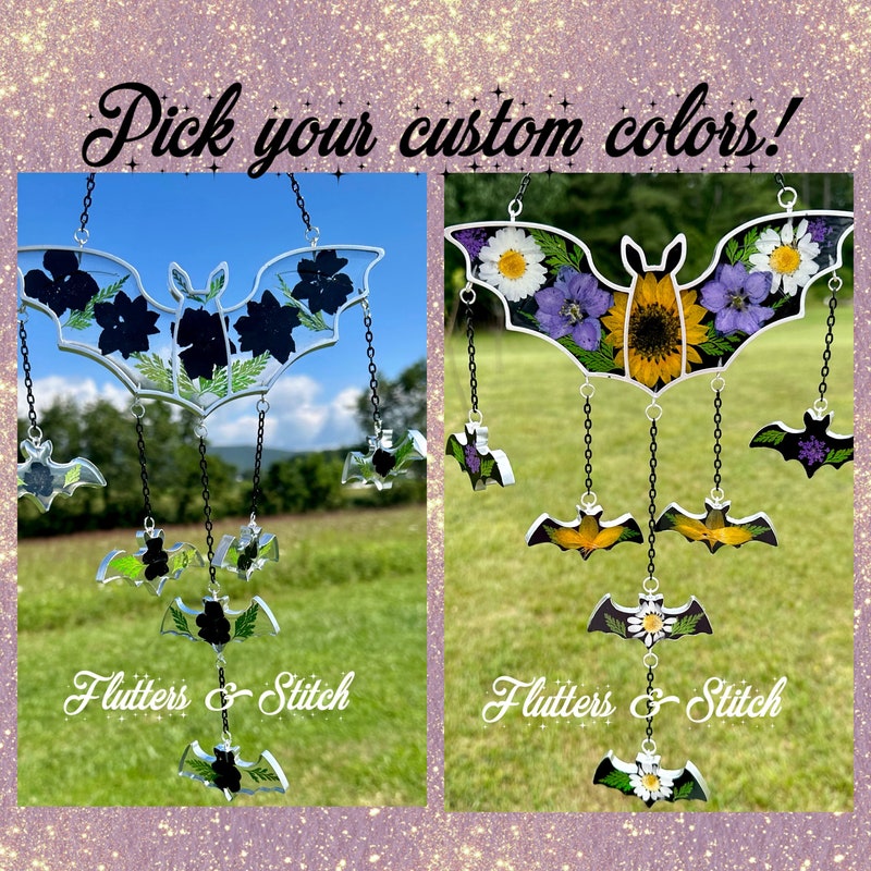 Stained Glass Bats - Etsy