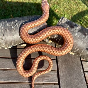 Realistic Copper Snake Wall Art ~ Copper Snake ~ Witchy Altar Decor ...