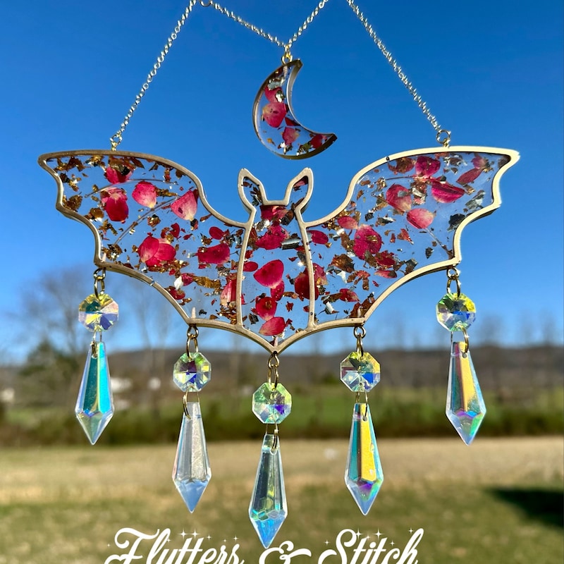 Bat Suncatcher - Etsy