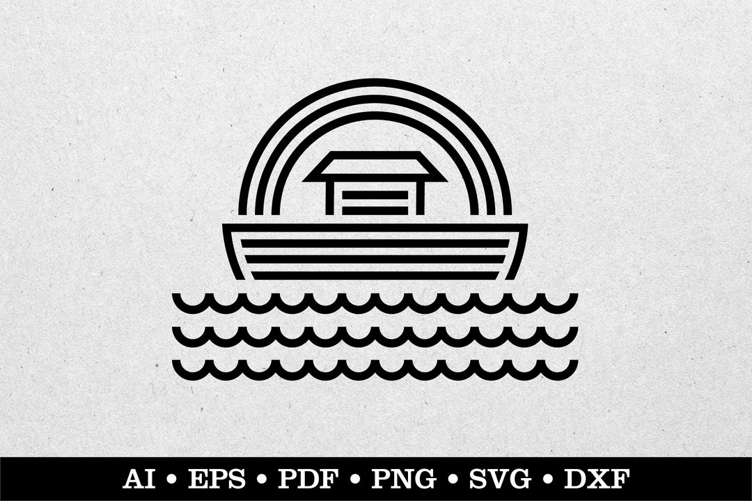 Noahs Ark Svg, Bible Svg, Genesis Svg, Bible Stories Svg, Kids Bible ...