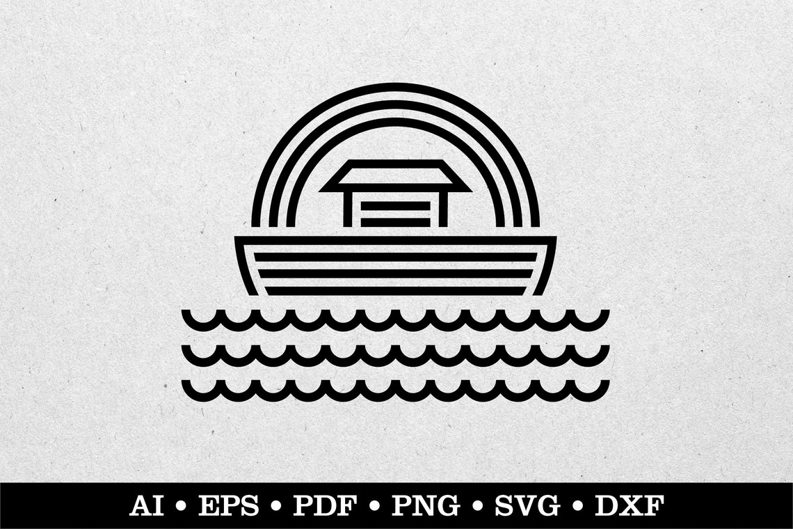 Noahs Ark Svg, Bible Svg, Genesis Svg, Bible Stories Svg, Kids Bible ...