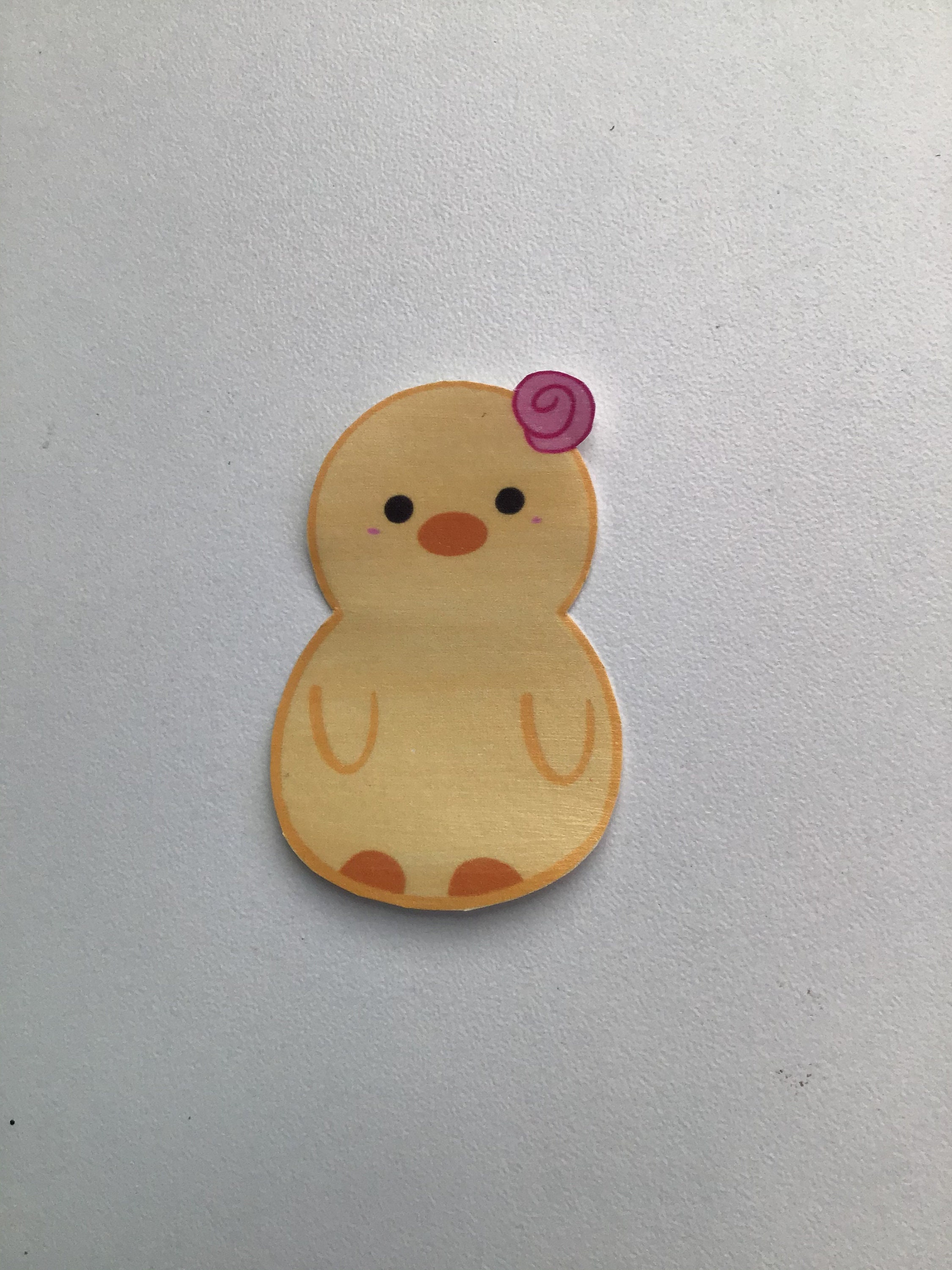 Fat Chick Handcrafted Sticker | Etsy