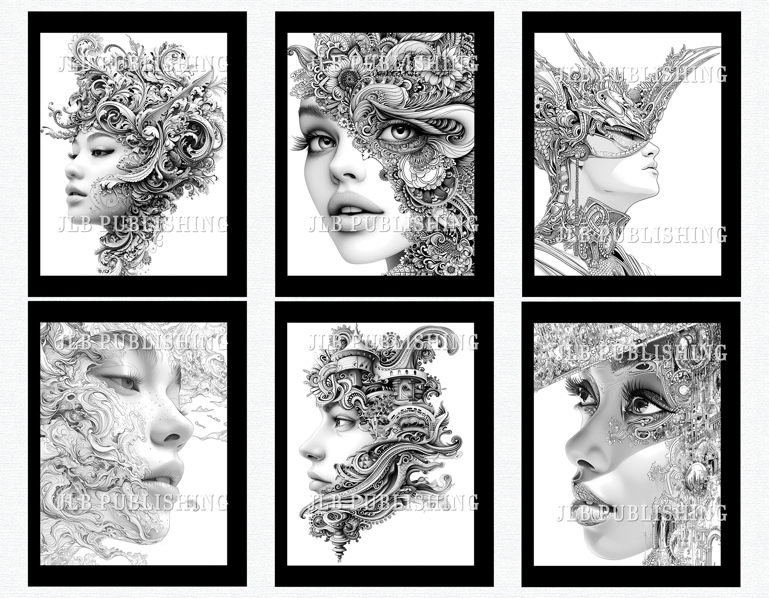 40 Whisper of Nature Coloring Pages Set 1 | Kid Coloring Book Download ...