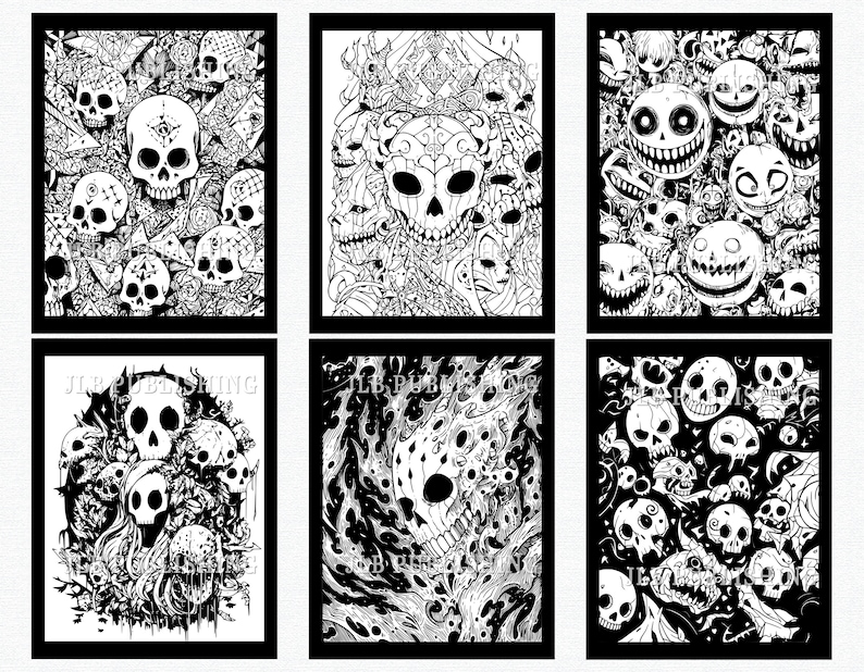 40 Anime Fright Night Coloring Pages Adult Coloring Book Download ...