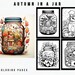 40 Autumn in A Jar Coloring Pages | Adult Kid Coloring Book Download ...