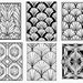 40 Art Deco Patterns Set 1 Coloring Pages | Adult Coloring Book ...