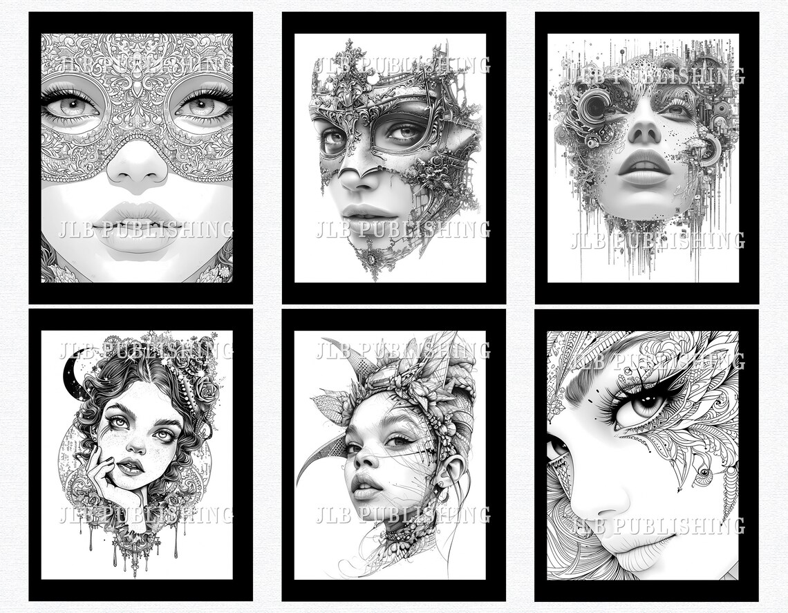 40 Whisper of Nature Coloring Pages Set 1 | Kid Coloring Book Download ...