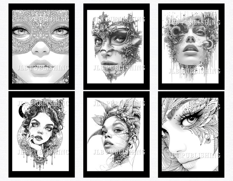 40 Whisper of Nature Coloring Pages Set 1 | Kid Coloring Book Download ...