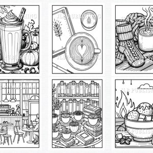 40 Java Journey Coffee Love Coloring Pages Adult Coloring Book Download ...