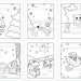 30 Christmas Coloring Pages Set 1, Christmas Printable, Christmas Games ...