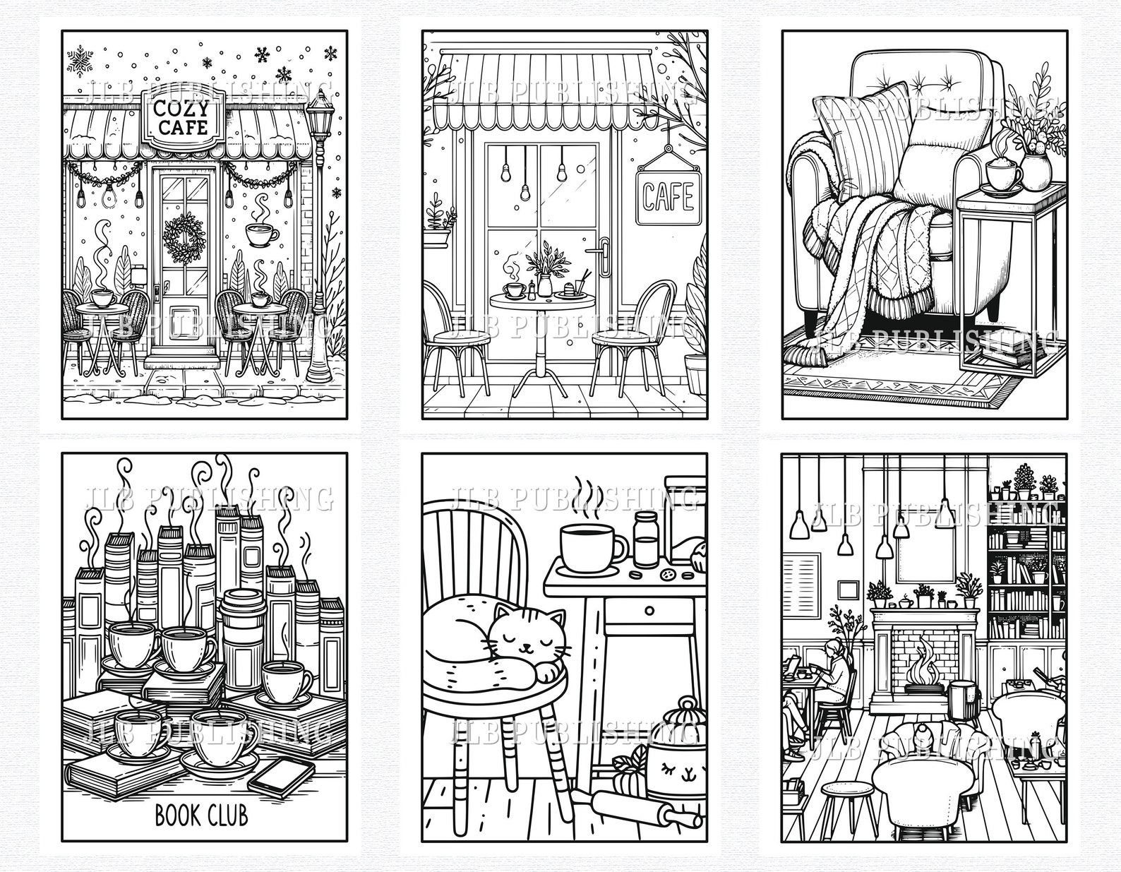 40 Java Journey Coffee Love Coloring Pages Adult Coloring Book Download ...