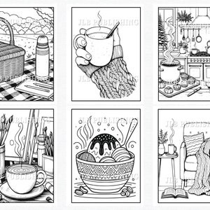 40 Java Journey Coffee Love Coloring Pages Adult Coloring Book Download ...