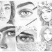 40 Beautiful Faces Set 1 Coloring Pages | Adult Coloring Book ...