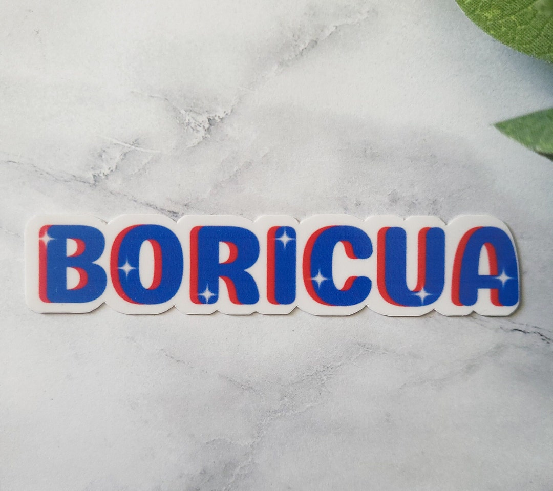 90s Boricua Sticker | Puerto Rican Pride | Waterproof |laptop Decal ...