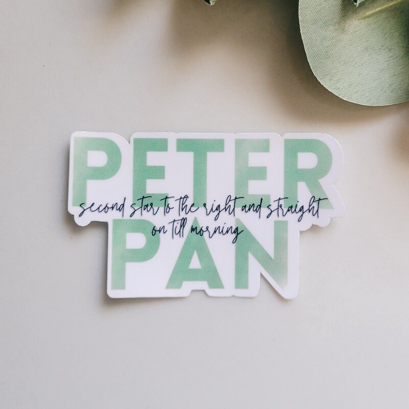 Peter Pan Quotes - Etsy