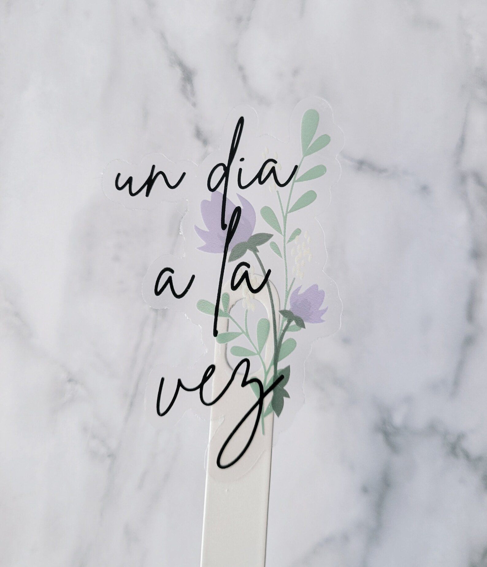 Un Dia A La Vez Sticker One Day at A Time Waterproof - Etsy