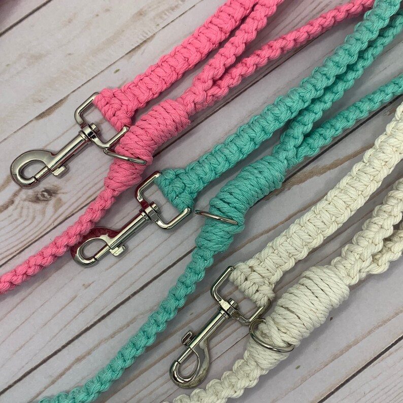 6 Foot Macrame Dog Leash Boho Pet Accessories - Etsy