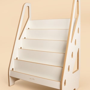 MINI Montessori Bookshelf and Toy Storage, Kids Furniture, Perfect Baby ...