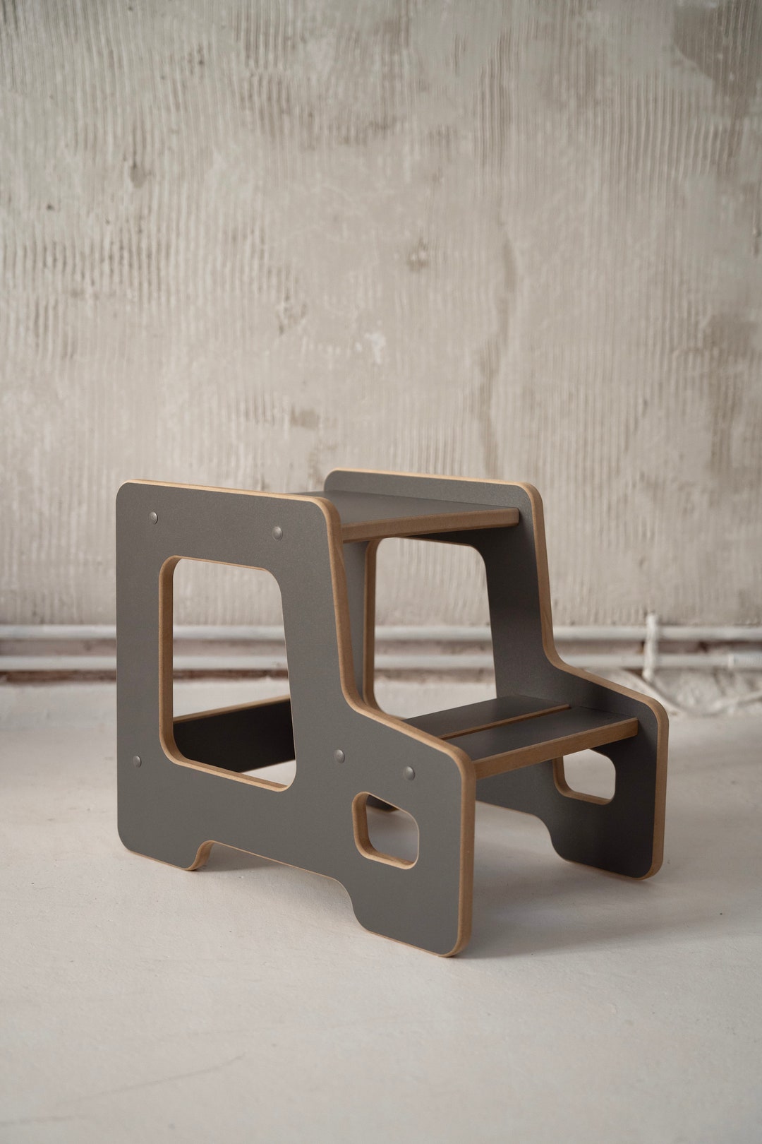 Montessori Step, Stool With Step, Platform, Stairs, Stand, Children's ...