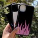 Fiery Flames Phone Case - Etsy