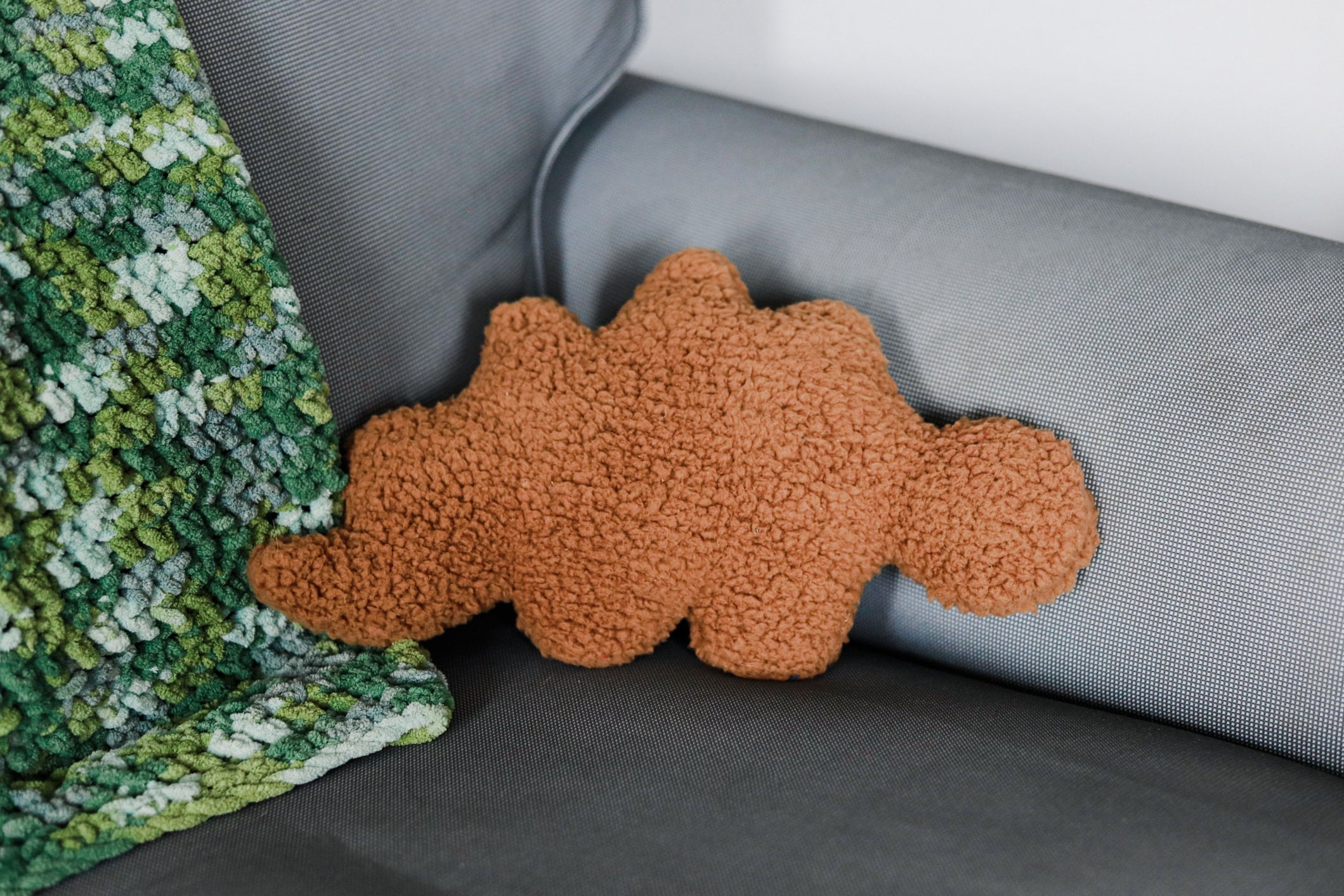 Dino Nugget Plushie Dino Nug Pillow, Decorative, Comfortable, Soft ...